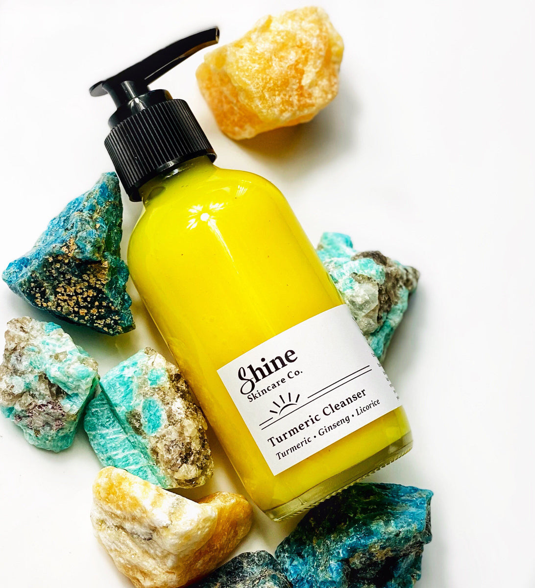 Turmeric + Ginseng Face Wash – Shine Skincare Co